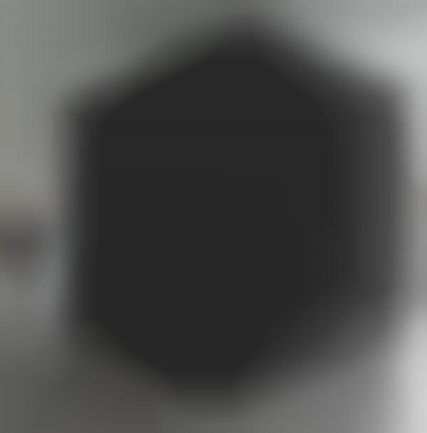 Monumental Black Layered Blocks : Behemoth by Jason Martin