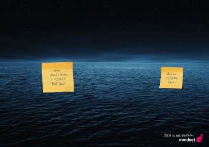 Post-It Note Movie Ads : Mindset Film campaign