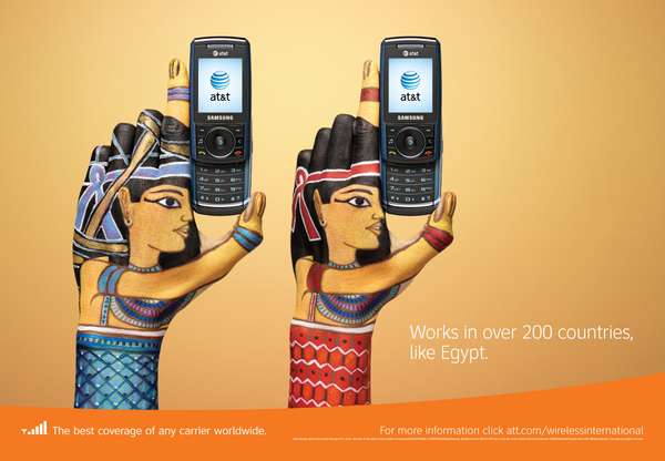 Cultural Handvertising: AT&T Campaign
