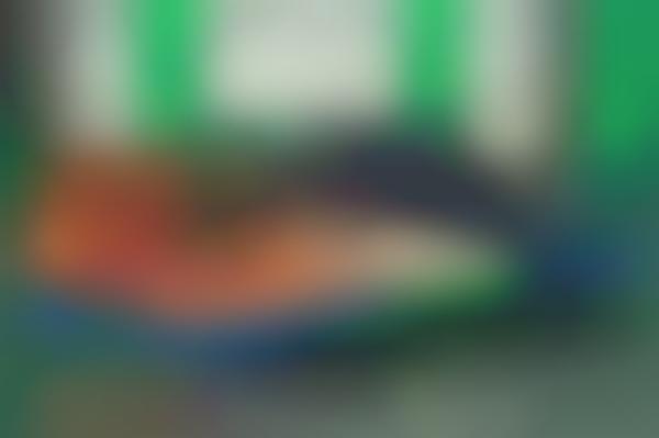 Vibrantly Soled Footwear : colored sole desert boots