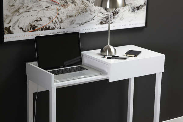 Sliding-Surface Escritoires : Hidden Laptop Desk