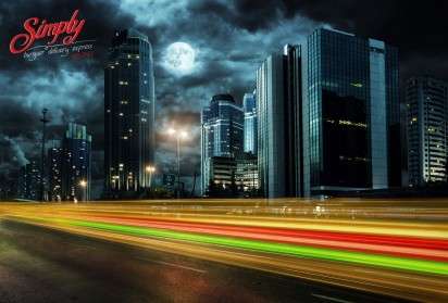 Delicious Motion Blur Ads : Simply Fast Food campaign