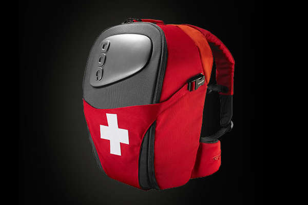 Snowslide Safety Knapsacks : Skadi ABS Avalanche Backpack