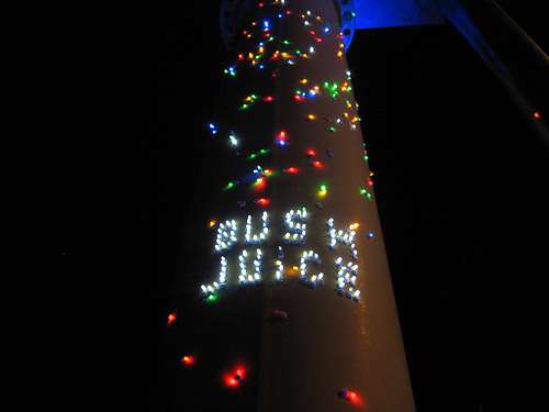 High Tech Graffiti: LED Throwies