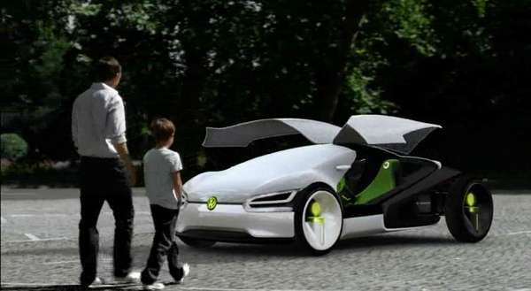 Cars of 2028: 3 Futuristic Volkswagen Concepts
