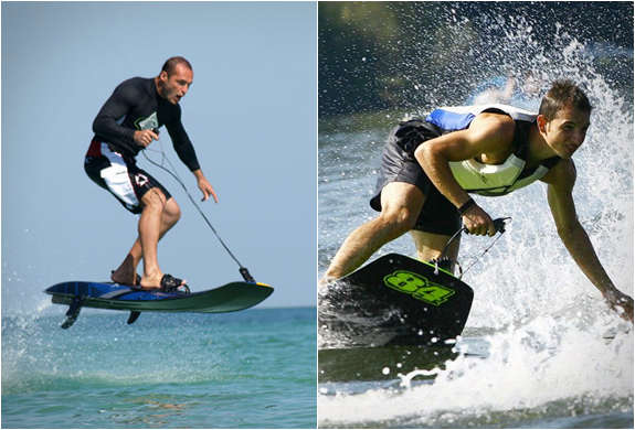 Motorized Wave Riders : jetsurf