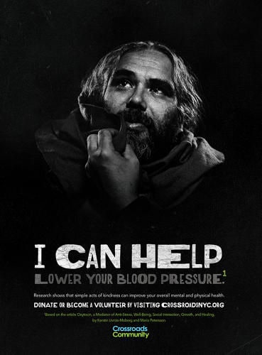 Self-Centered Homeless Ads : homeless campaign