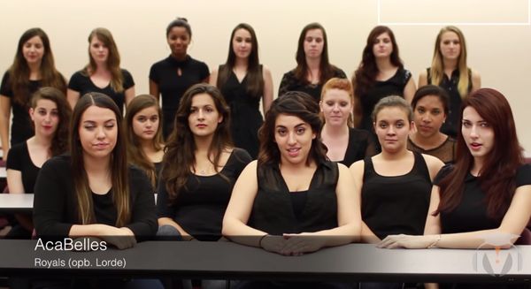 Girl-Powered Acapella Covers : royals cover