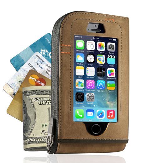 Concealed Chic Phone Wallets : Fabric iPhone Wallet