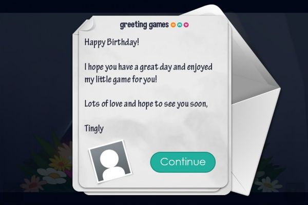 Gamified Greeting Cards : Greeting Games