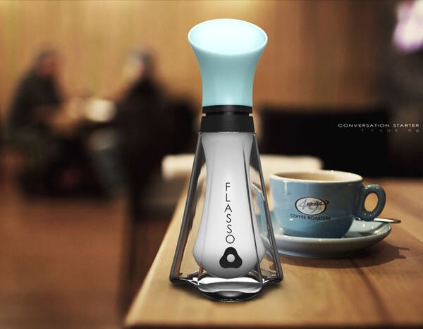 Sleek Glass Milk Flasks : milk flask