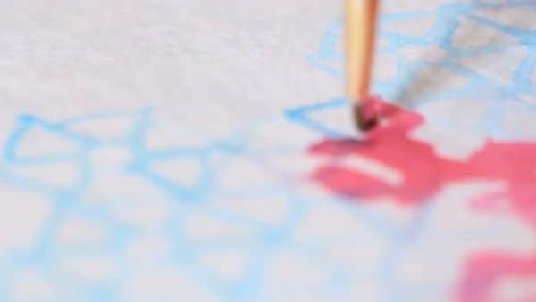 Robot-Painted Artworks : Turbulence by Dr. Woohoo