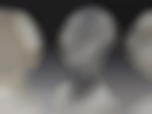 Overgrown Ceramic Busts : Viral Series by Jess Riva Cooper