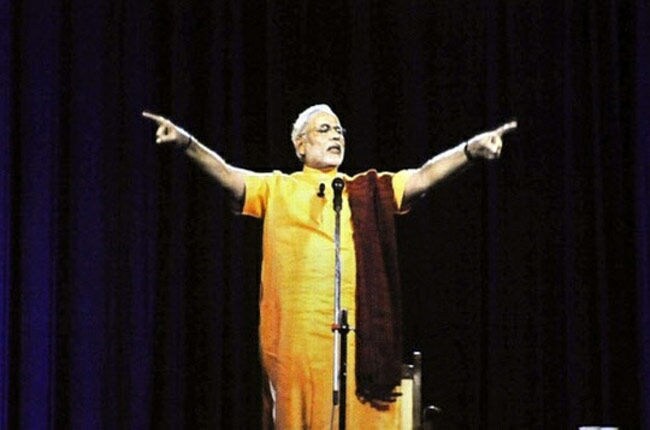 Holographic Election Speeches : Narendra Modi's