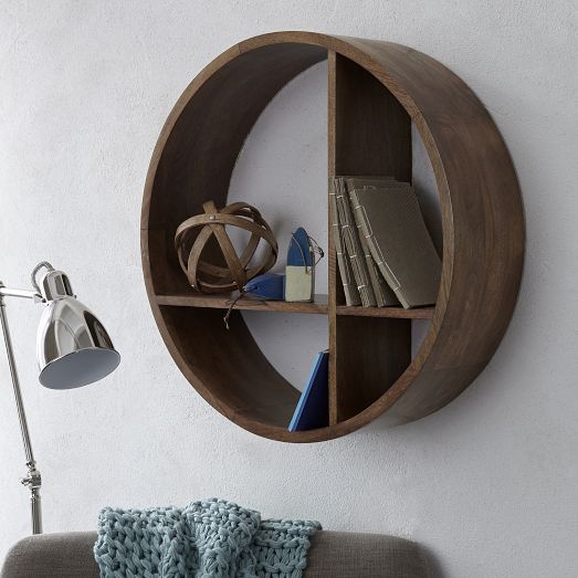 Rustic Sphere Shelving : Shape Wall Shelf