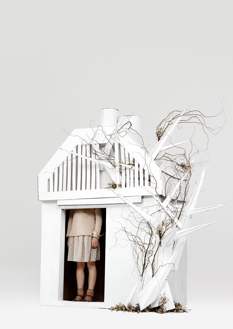 Whimsical Cardboard Forts : "cardboard playhouse"