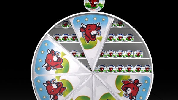 Package-Inspired Merchandising : Cheese Retail Display