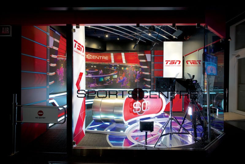 Interactive Sports Anchor Exhibits : TSN SportsCentreStudio Interactive ...