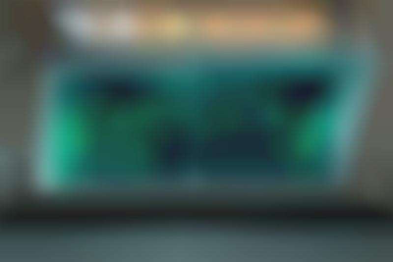 Shark-Infested Storefront Windows : Aquarium Window