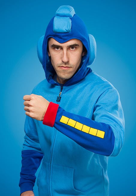 8-Bit Character Clothing : Man Hoodie