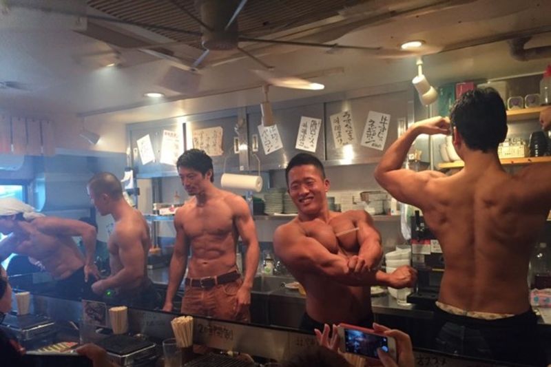 Novelty Macho Restaurants : macho meat shop