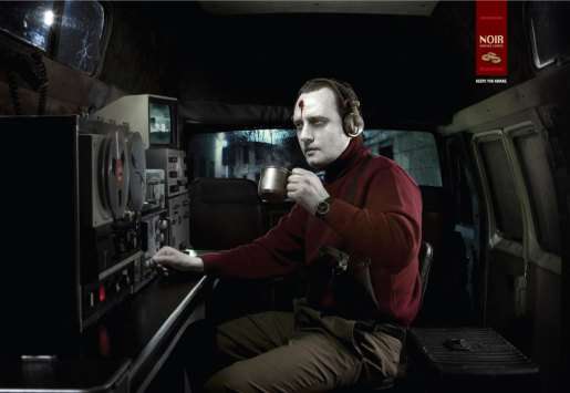 Caffeinated Zombies: Bonafide Noir ‘Intense Coffee' Campaign