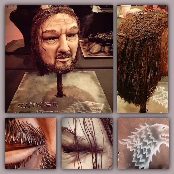 Decapitated Fantasy Character Cakes : fantasy character cake