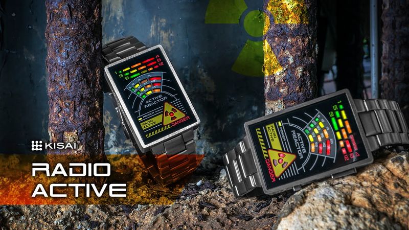 Neon Nuclear Watches : sophisticated watch