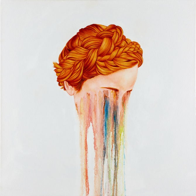 Dissolving Face Portraits : Fading Faces