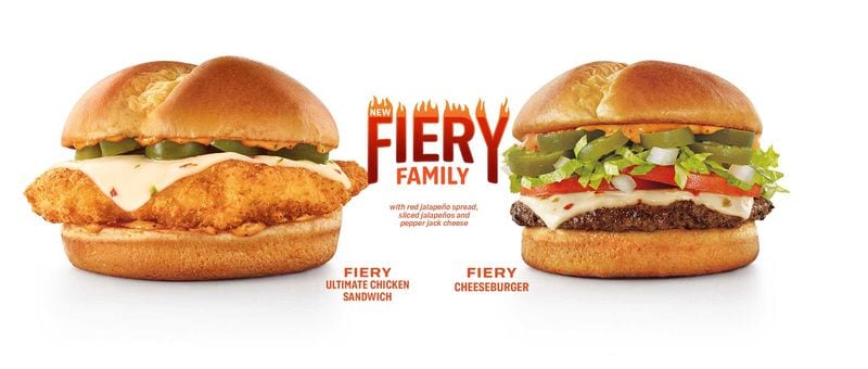 Ultra-Spicy Burger Menus : Fiery Family