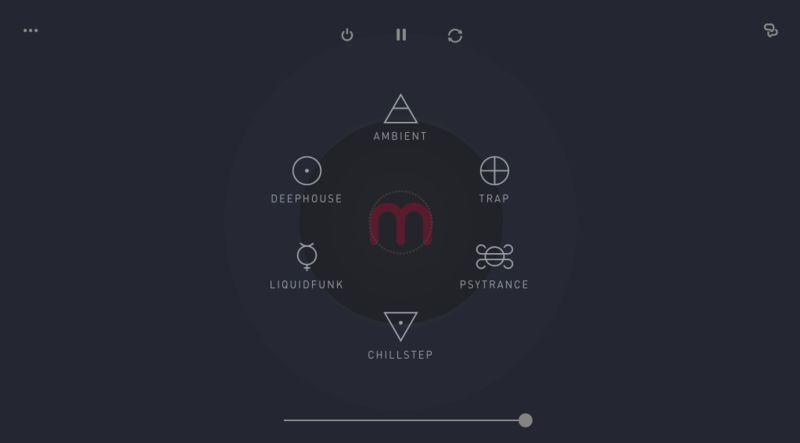 Real-Time Music Generation Sites : mubert