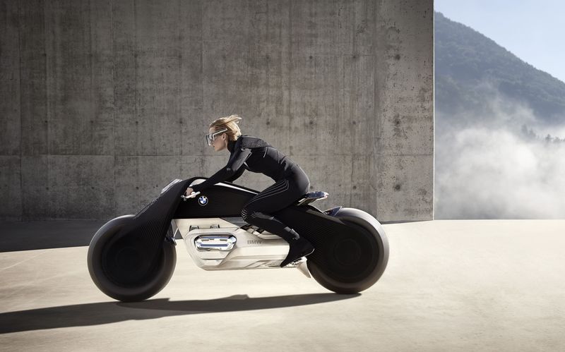 Supremely Safe Motorcycle Concepts : motorrad vision next 100