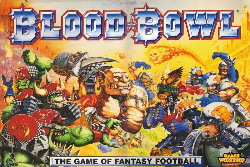 Fantastical Football Board Games : blood bowl