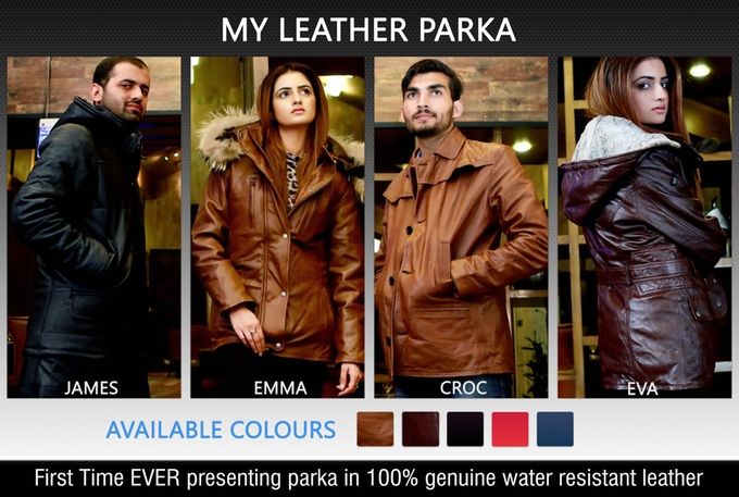 Leather Parka Designs : elegant parka