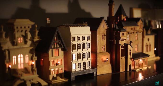 Parisian Architecture-Inspired Clocks : The City Clock