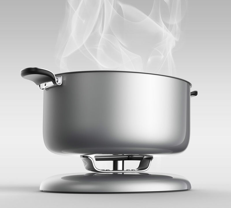 Dual-Purpose Pot Lids : smart cover