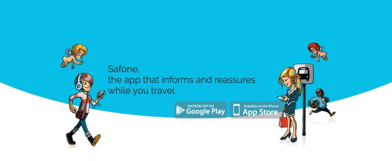 Automated Reassurance Apps : 'safone' app