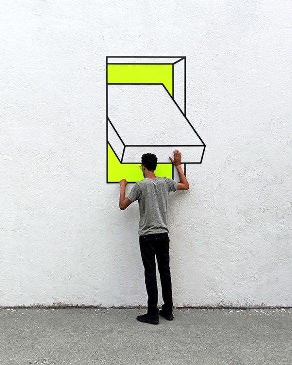 Vibrant Illusory Street Installations : street installations