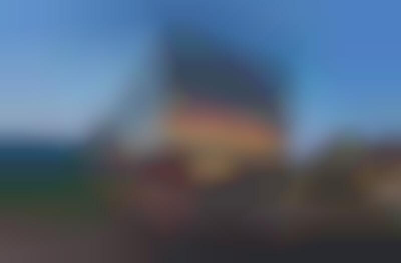 Brightly Lit Transparent Buildings : transparent building