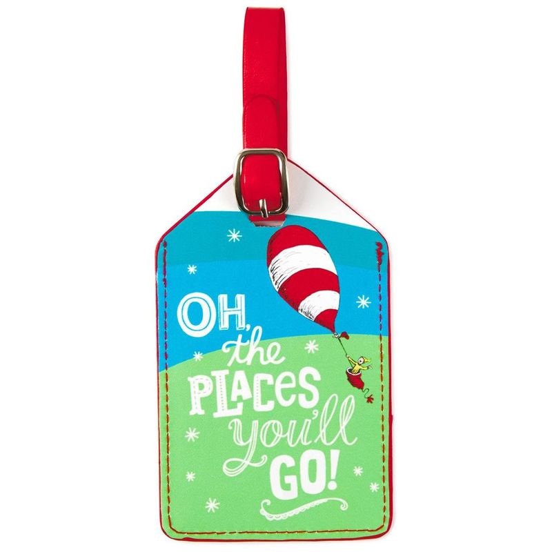 Imaginative Luggage Tags : Dr. Seuss luggage tag