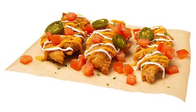 Fried Chicken Nachos : Chachos
