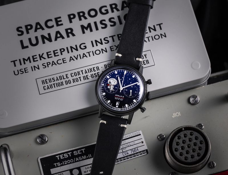 Cartoon Space Exploration Timepieces : UNDONE x Peanuts Lunar Mission ...