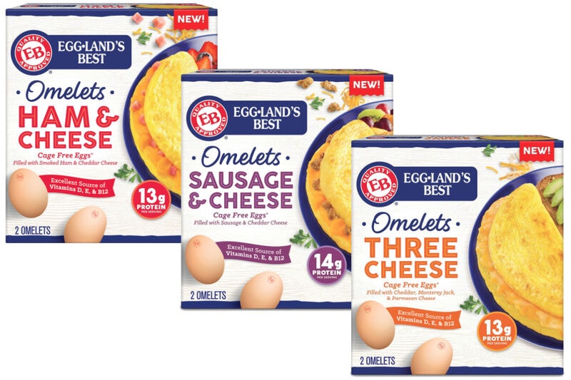 Ready-Made Frozen Omelets : Frozen Omelet