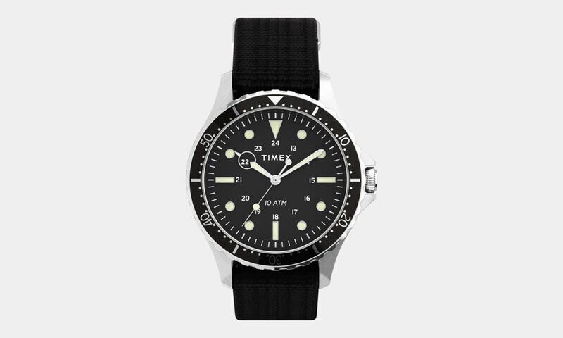 Low-Cost Diver Timepieces : Timex Navi XL Diver Watch