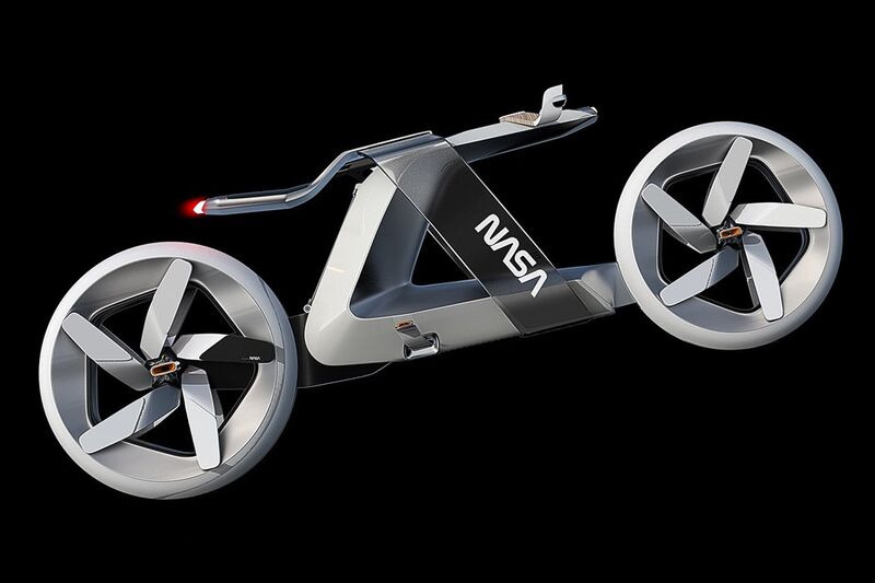 Wind-Powered Alien Planet Bicycles : NASA Bike