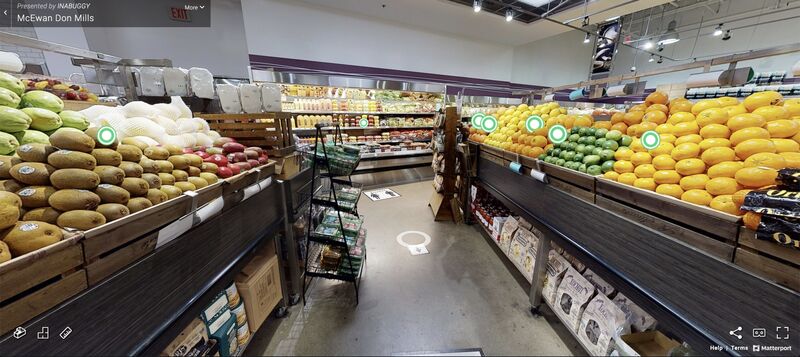 3D Virtual Grocery Shops : virtual grocery shop