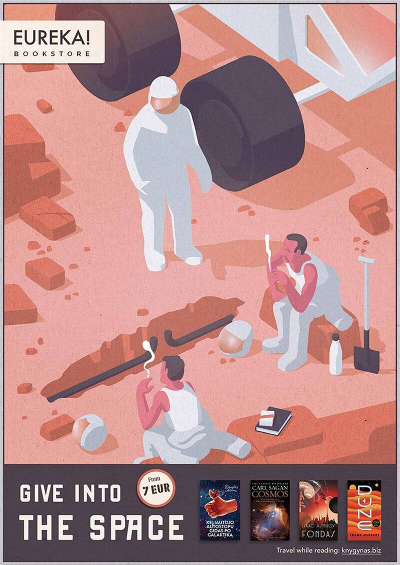 Inspiring Bookstore Posters : Eureka! Bookstore