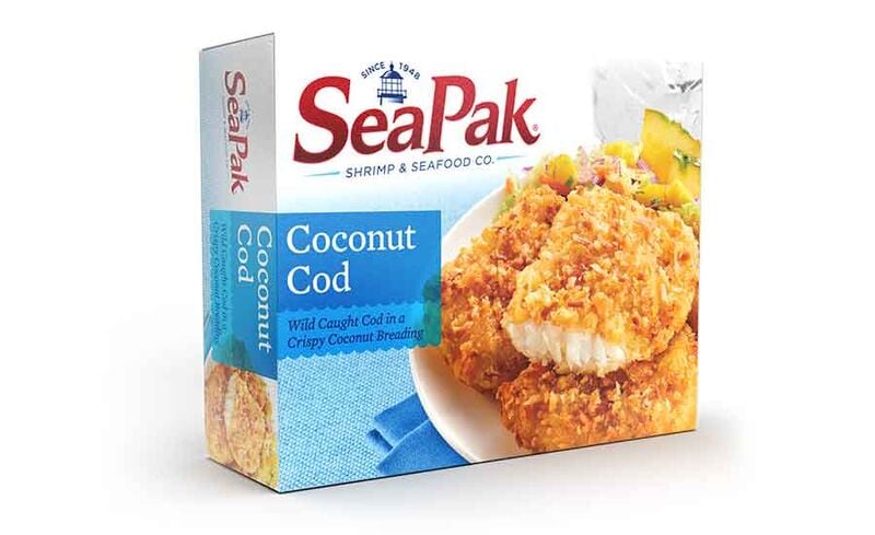 Coconut-Breaded Frozen Fishes : SeaPak Shrimp & Seafood Co.
