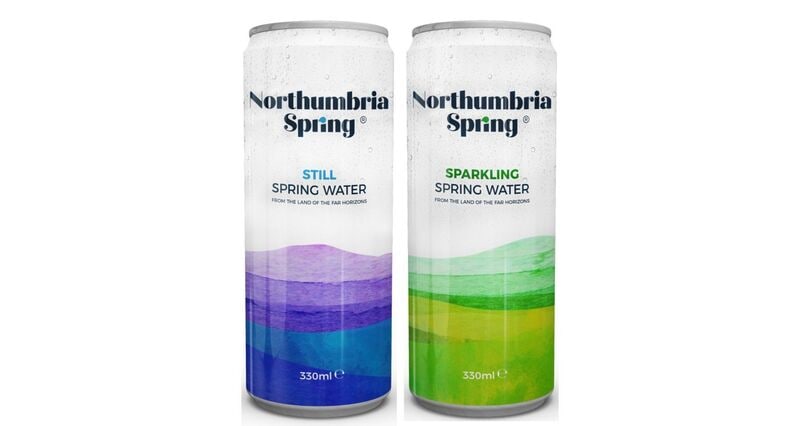 Freshly Canned Waters : Northumbria Spring canned waters