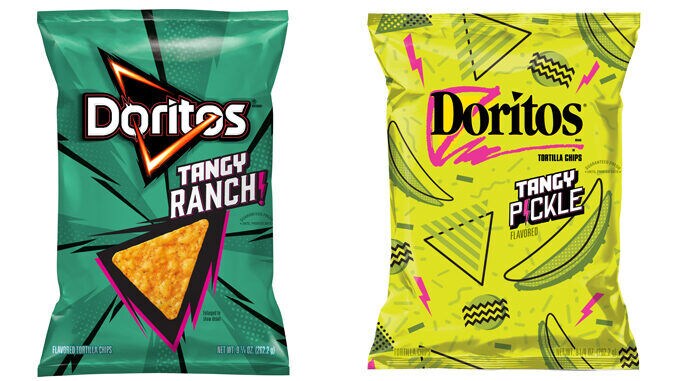 Limited-Edition Tangy Snack Chips : Doritos Tangy Ranch